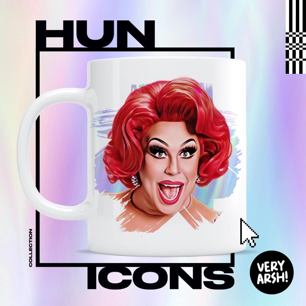La Voix from Rupaul's Drag Race - HUN ICON Mug | Very Arsh